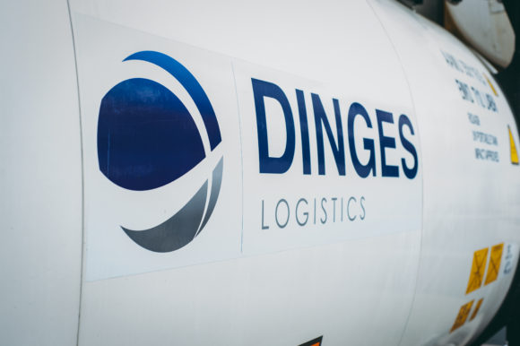 Redesign of corporate identity - Dinges Logistics